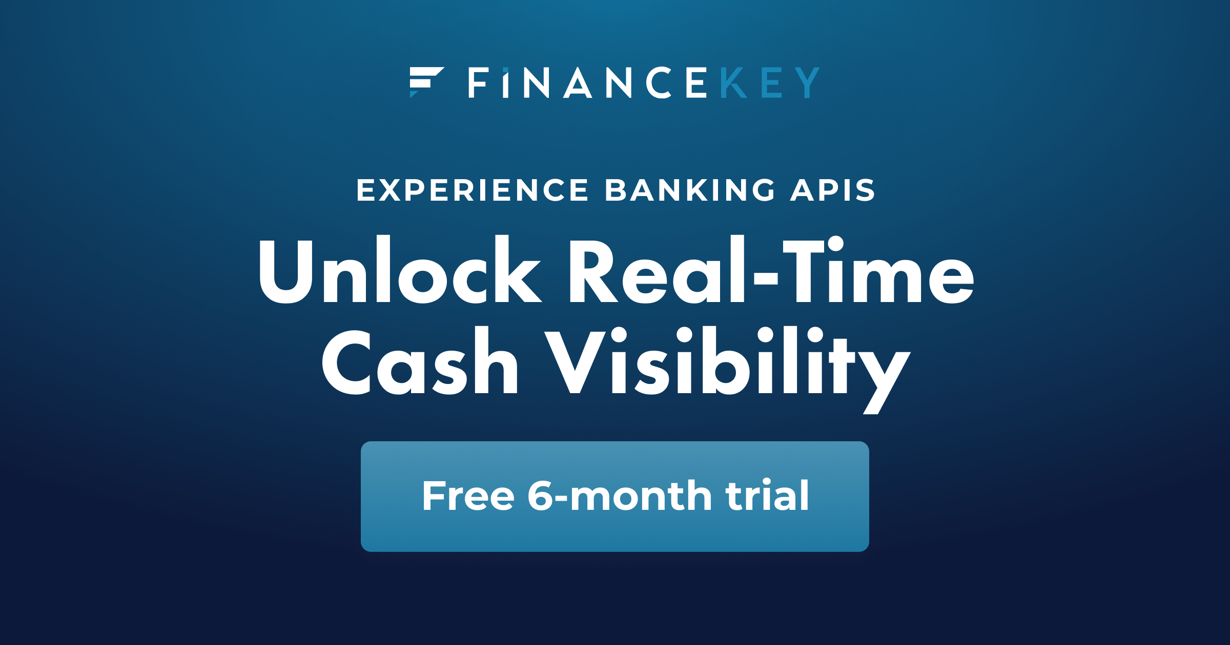 FinanceKey - 2-month trial to take advantage of banking APIs